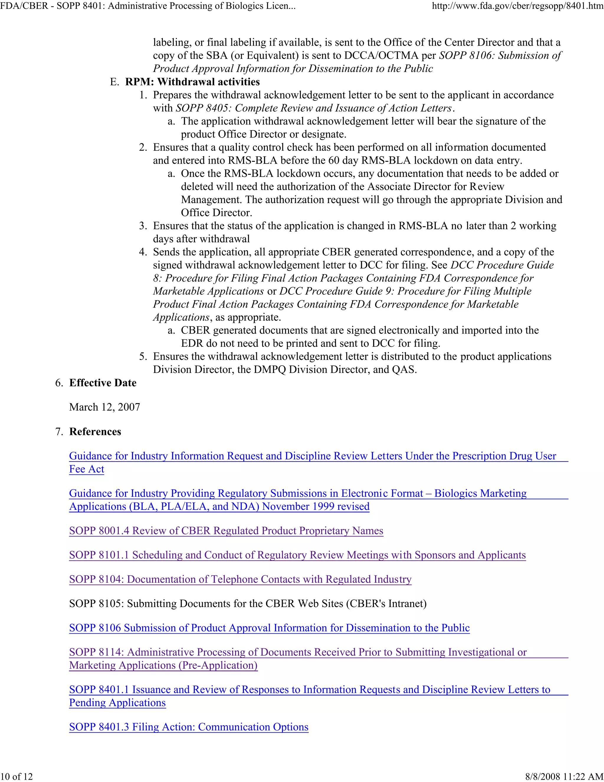 Regulatory license applications | PDF
