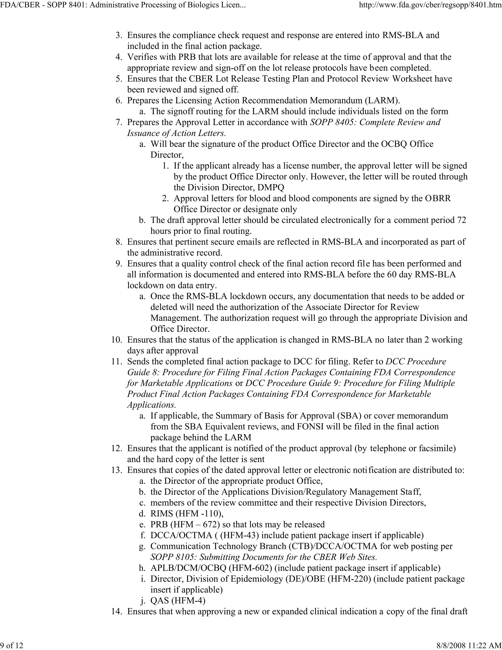 Regulatory license applications | PDF