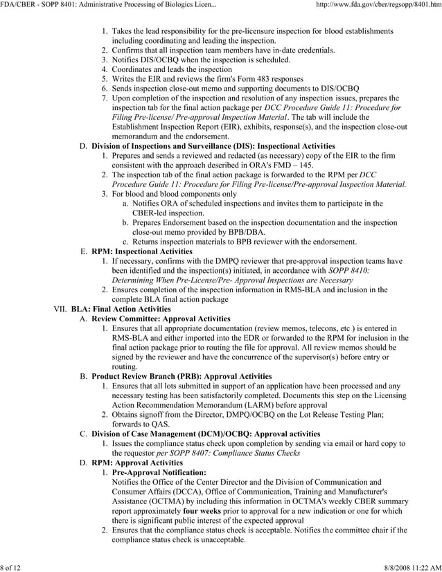 Regulatory license applications | PDF