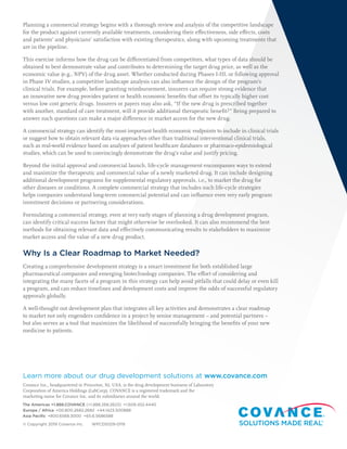 Creating a Comprehensive Drug Development Plan | PDF