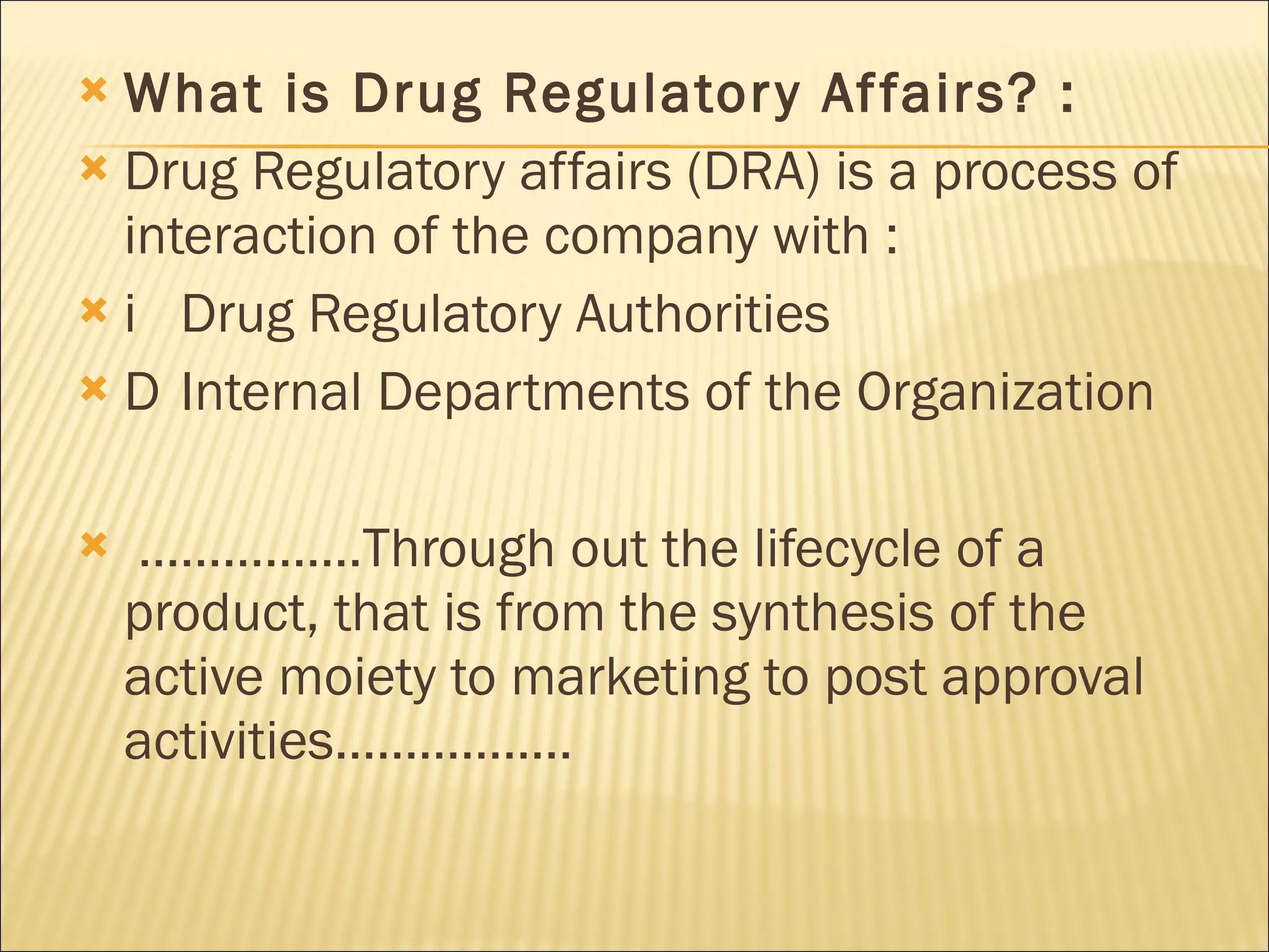 Regulatory affairs | PPT