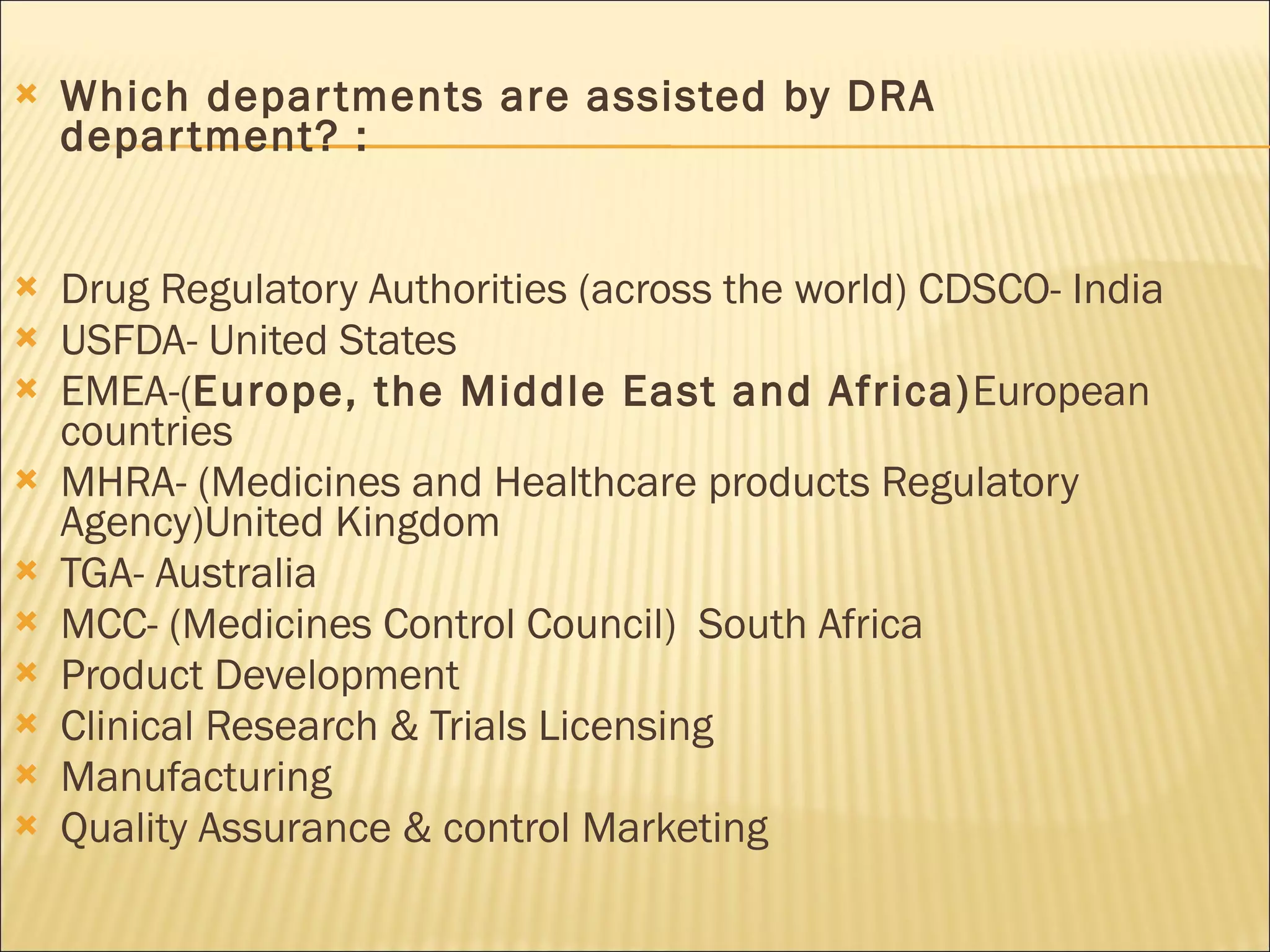 Regulatory affairs | PPT