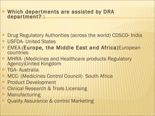 Regulatory affairs | PPT