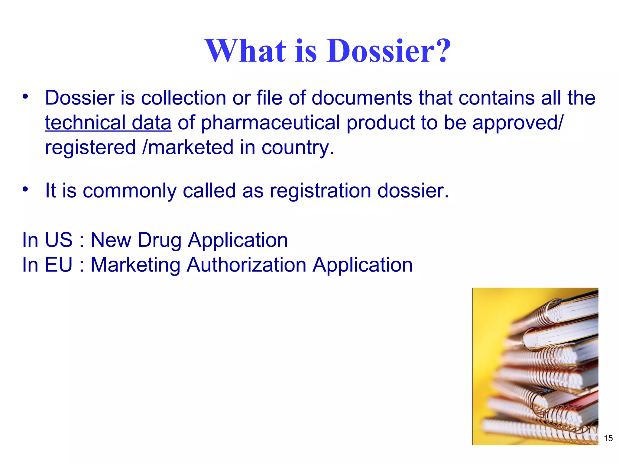 Regulatory affairs-Introduction to CTD | PPT