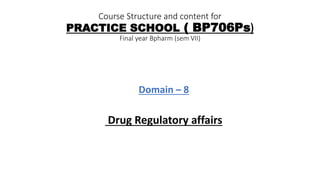 DRUG REGULATORY AFFAIRS | PPTX