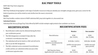 Regulatory Affairs Ccertification (RAC) | PDF