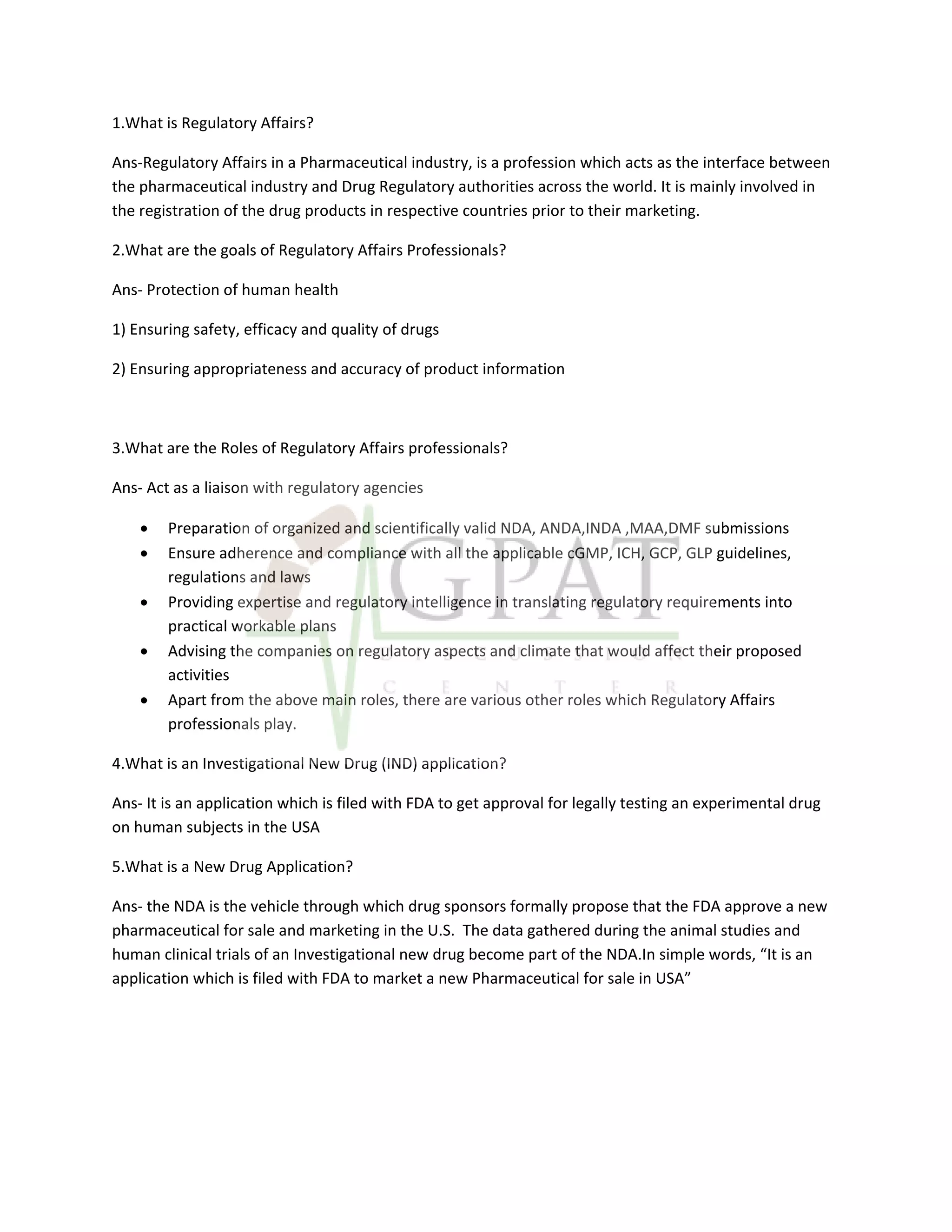 Regulatory Affairs Interview Questions .pdf