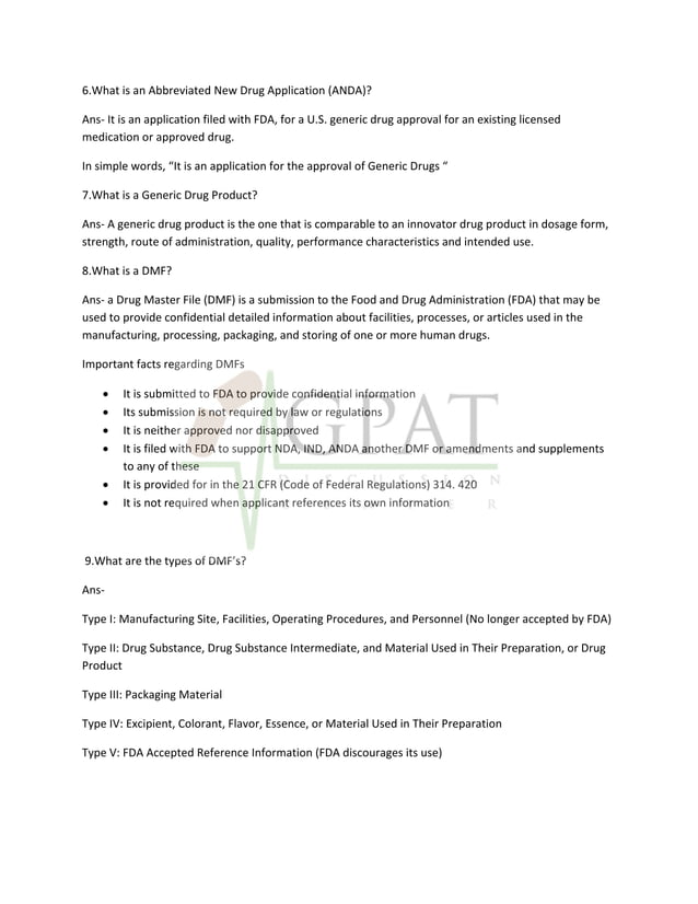 Regulatory Affairs Interview Questions .pdf