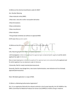Regulatory Affairs Interview Questions .pdf