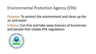 Regulatory Agencies | PPTX | Financial Regulation | Economy