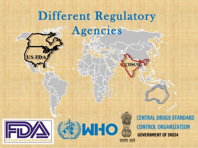 Regulatory agencies