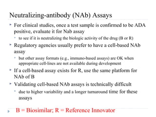 Regulatory analysis & approval of Biosimilars | PPT