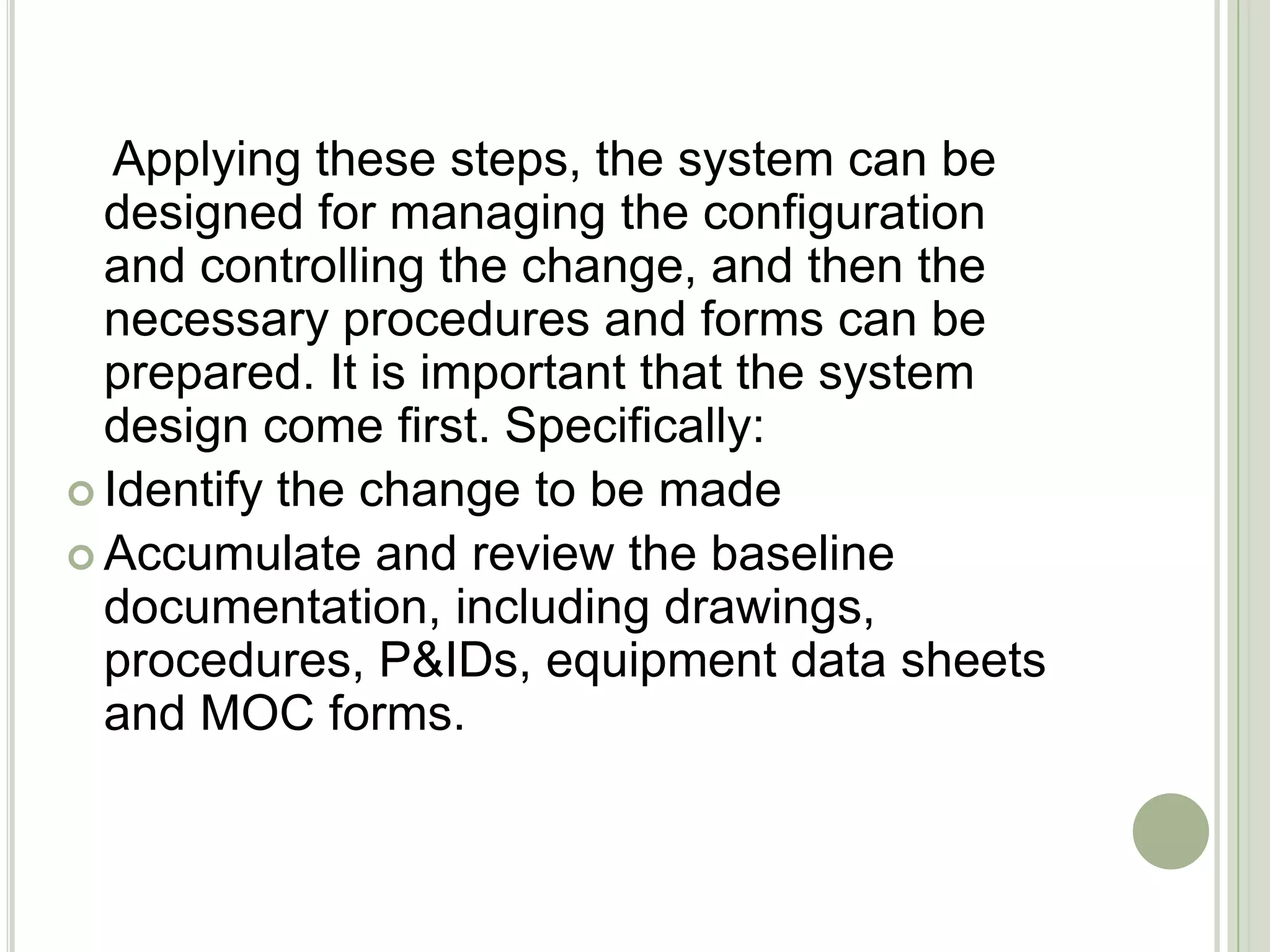 Regulatory aspect of pharmaceutical change control system | PPT