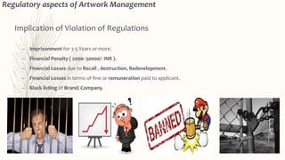 Labelling Regulatory aspects of artwork management | PDF