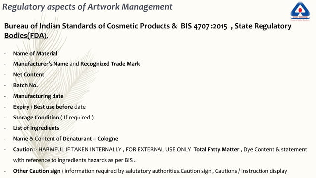 Labelling Regulatory aspects of artwork management | PDF | Medical Health
