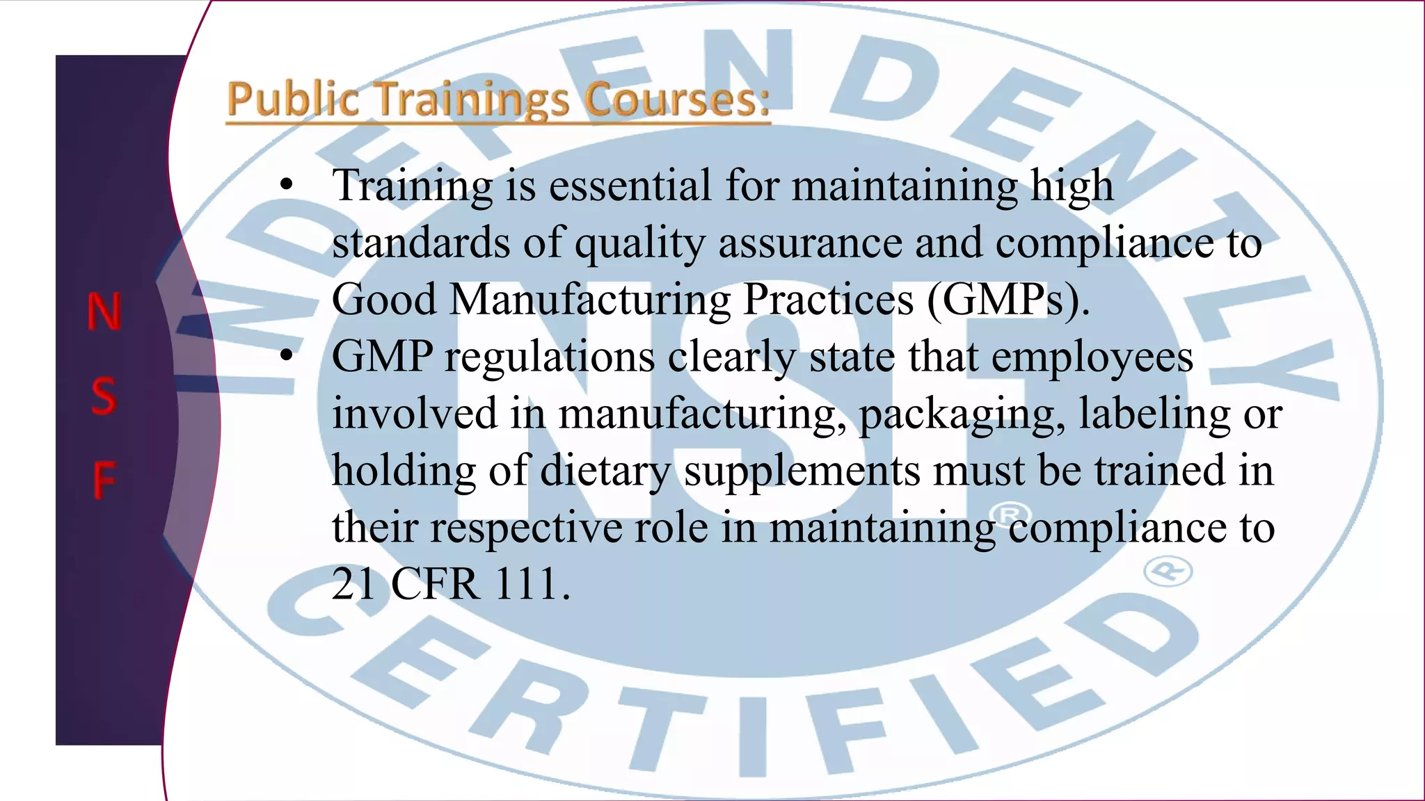 REGULATORY ASPECTS OF FOOD & NUTRACEUTICALS A GLOBAL | PPTX