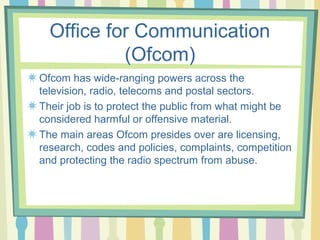 Regulatory bodies | PPT