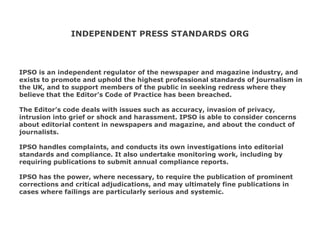 Regulatory Bodies | PPTX