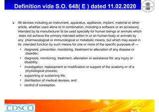 Regulatory bodies for IVD and MD In India.pptx