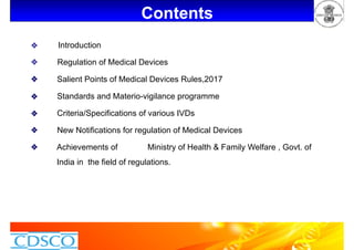 Regulatory bodies for IVD and MD In India.pptx
