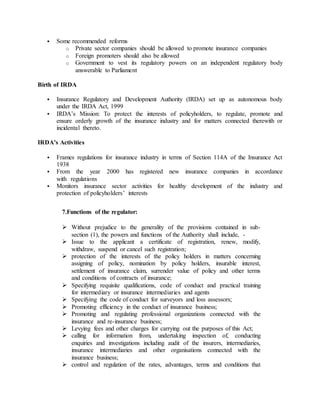 Regulatory bodies in india | DOCX