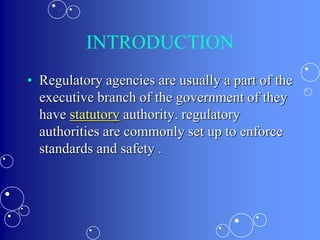 Regulatory body | PPTX