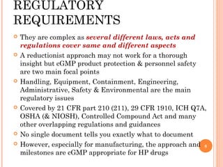 Regulatory complexities in hp drugs | PPT | Pharmaceutical Industry ...