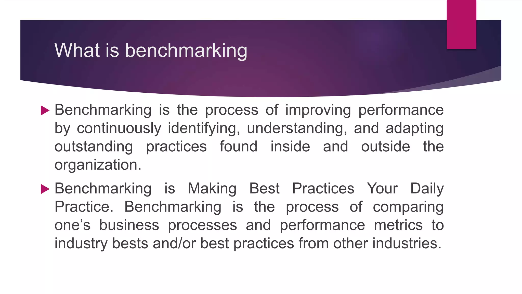 Regulatory compliance and Benchmarking.pptx