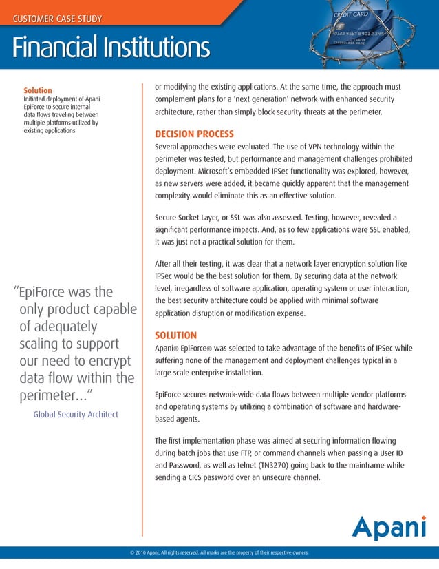 Regulatory Compliance Financial Institution | PDF