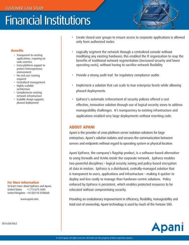 Regulatory Compliance Financial Institution | PDF