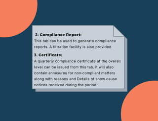 Regulatory compliance management brochure | PDF | Business and Finance