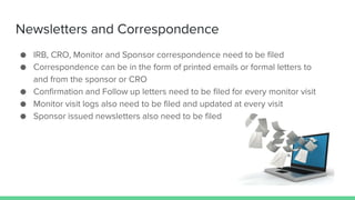 Regulatory documents in clinical research | PPTX