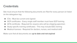 Regulatory documents in clinical research | PPTX