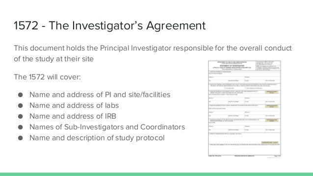 Regulatory documents in clinical research