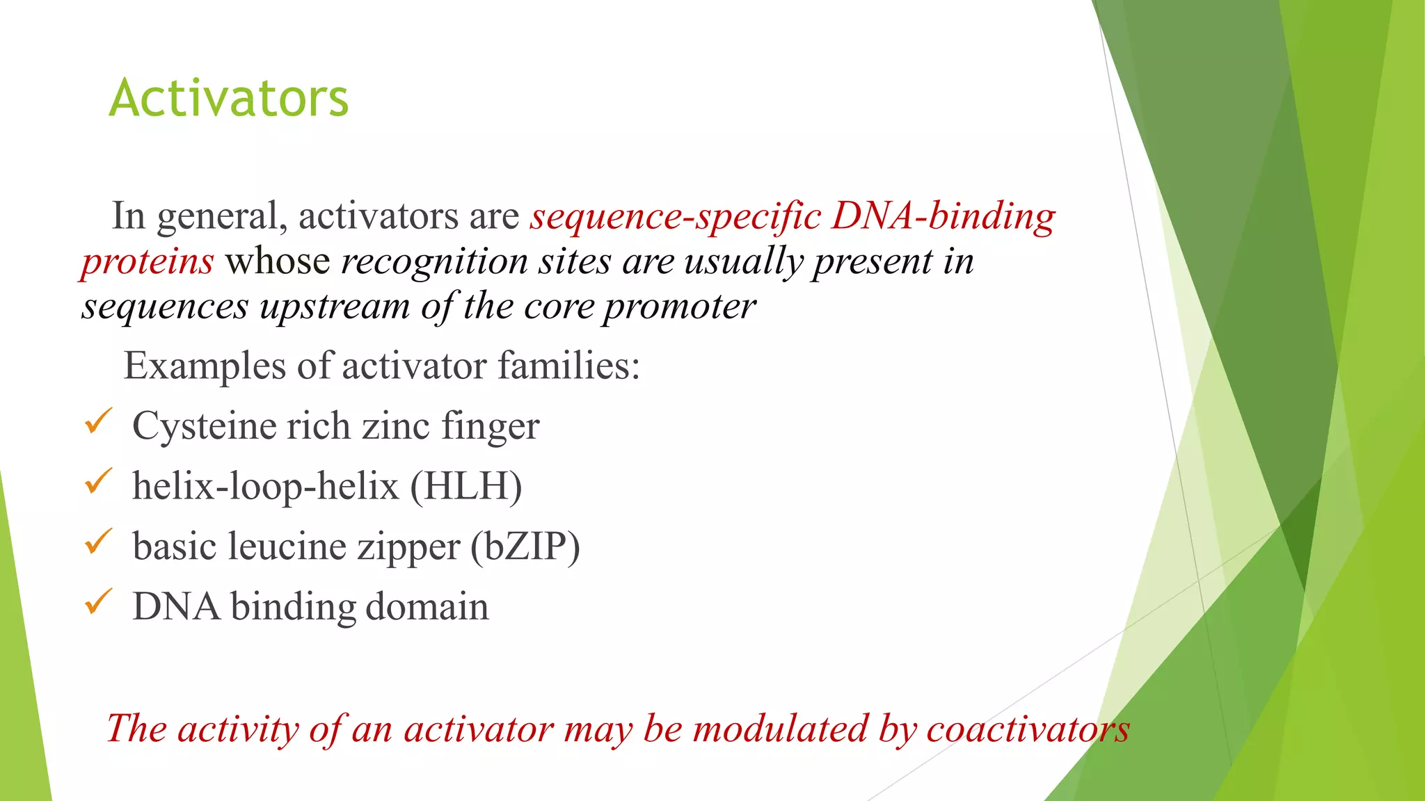Regulatory elements of transcription.pptx