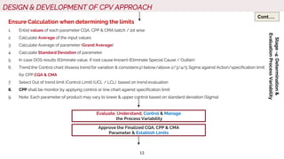 Regulatory expectation & design approach on continuous process ...