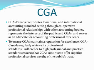 Regulatory framework for accounting standards | PPTX