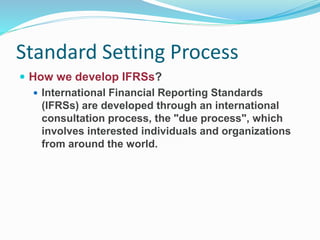 Regulatory framework for accounting standards | PPTX