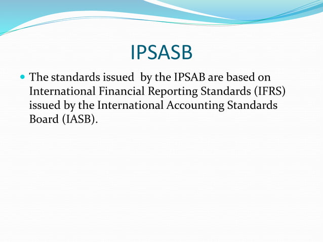 Regulatory framework for accounting standards