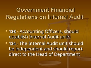 Regulatory Framework for Internal Audit.ppt