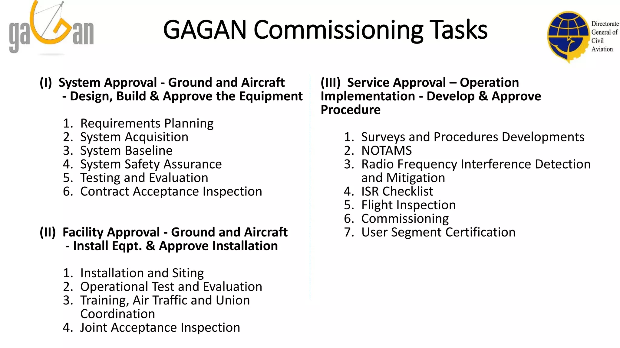Regulatory framework for operationalising_gagan | PDF