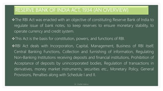 Regulatory framework of banks | PPTX