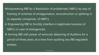 Regulatory framework of banks | PPTX