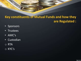 Regulatory framework of mutual funds | PPTX