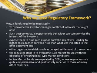 Regulatory framework of mutual funds | PPTX