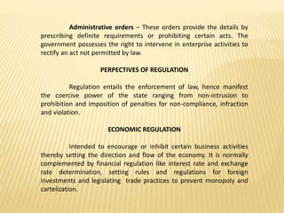 Regulatory Function and Processes | PPTX