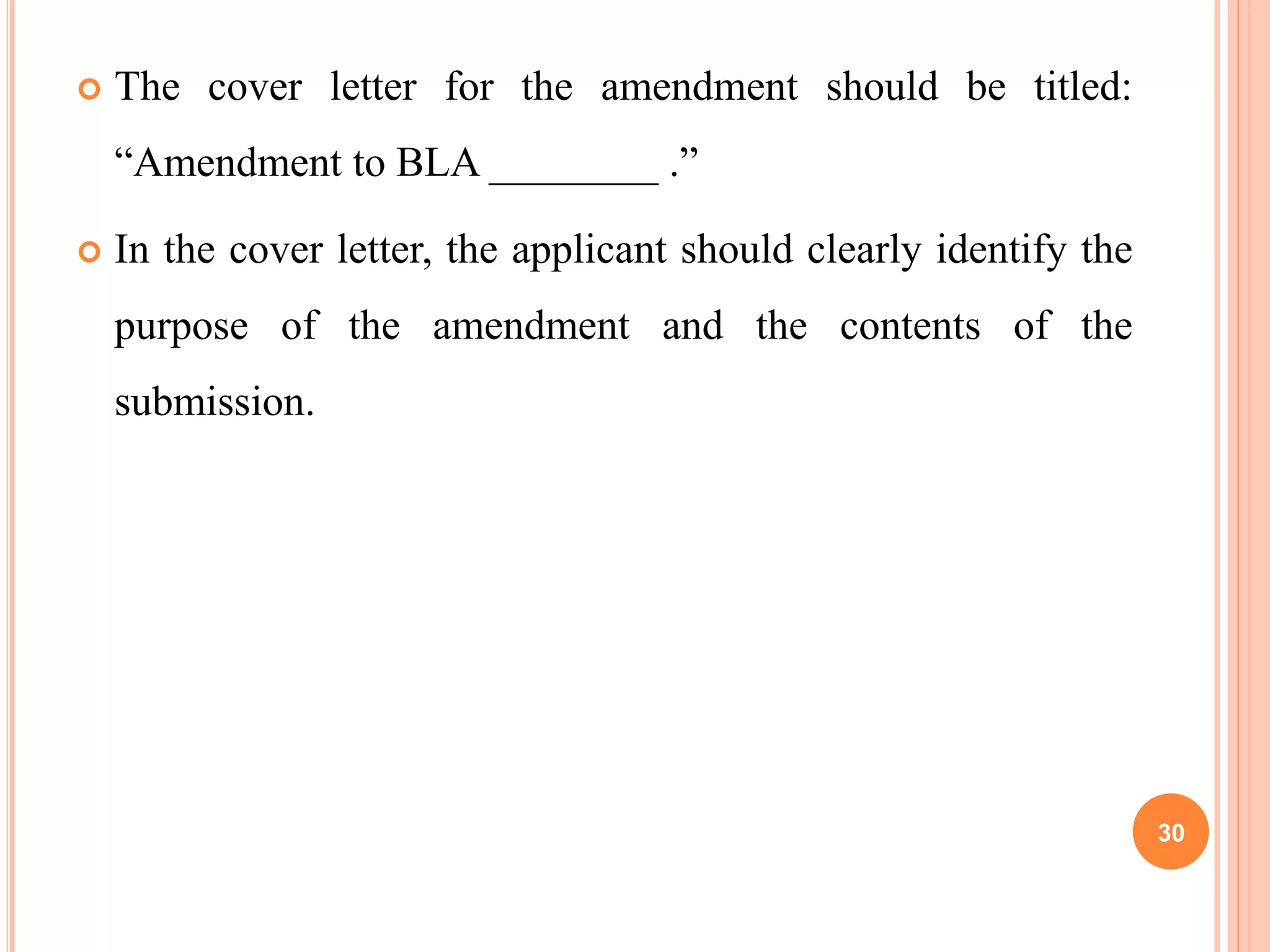 Regulatory guidance and guidelines for filing and approval for ...