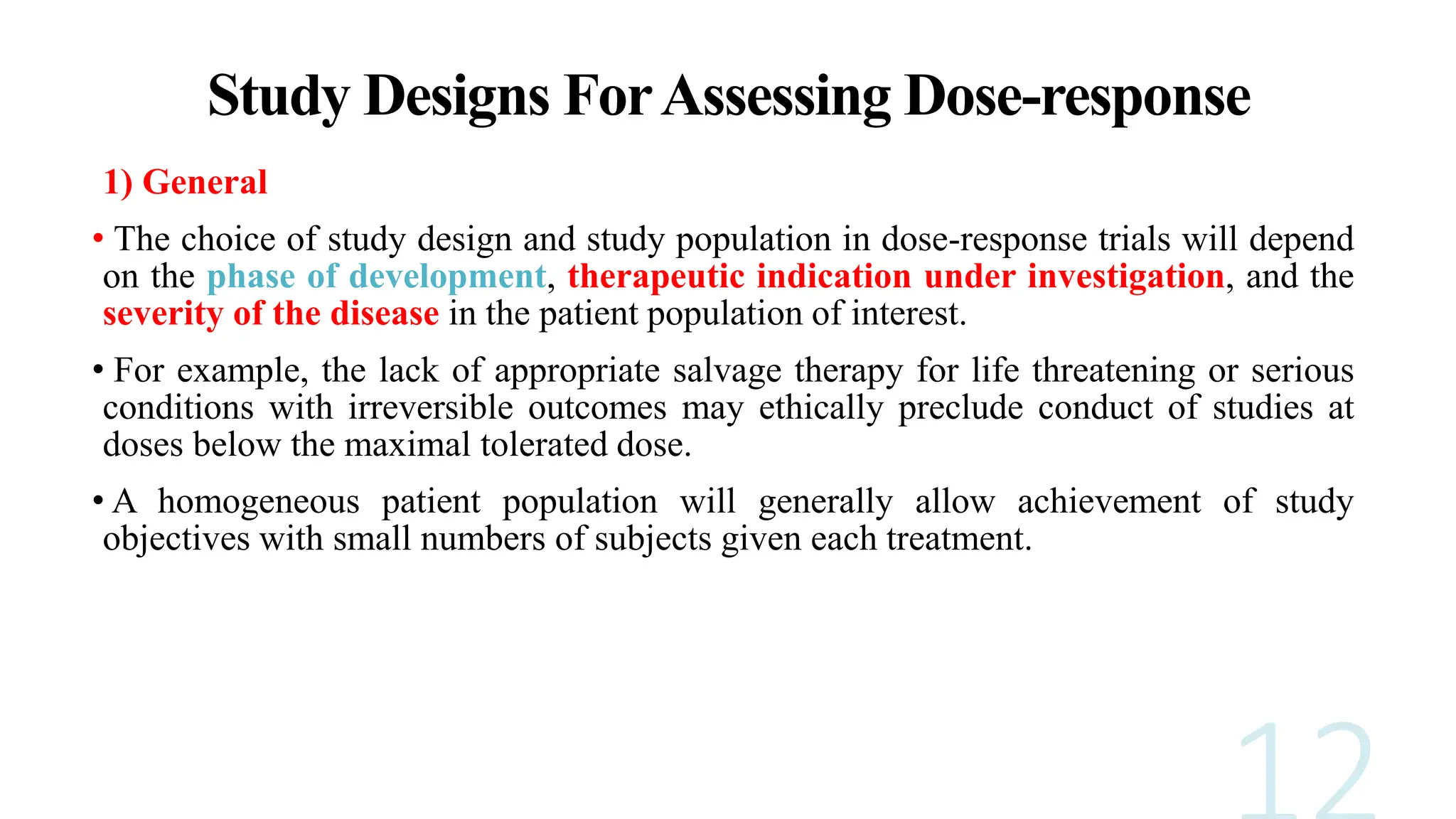 E4 GUIDELINE DOSE RESPONSE INFORMATION TO SUPPORT DRUG REGISTRATION | PPTX