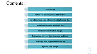 E4 GUIDELINE DOSE RESPONSE INFORMATION TO SUPPORT DRUG REGISTRATION | PPTX