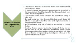 E4 GUIDELINE DOSE RESPONSE INFORMATION TO SUPPORT DRUG REGISTRATION | PPTX